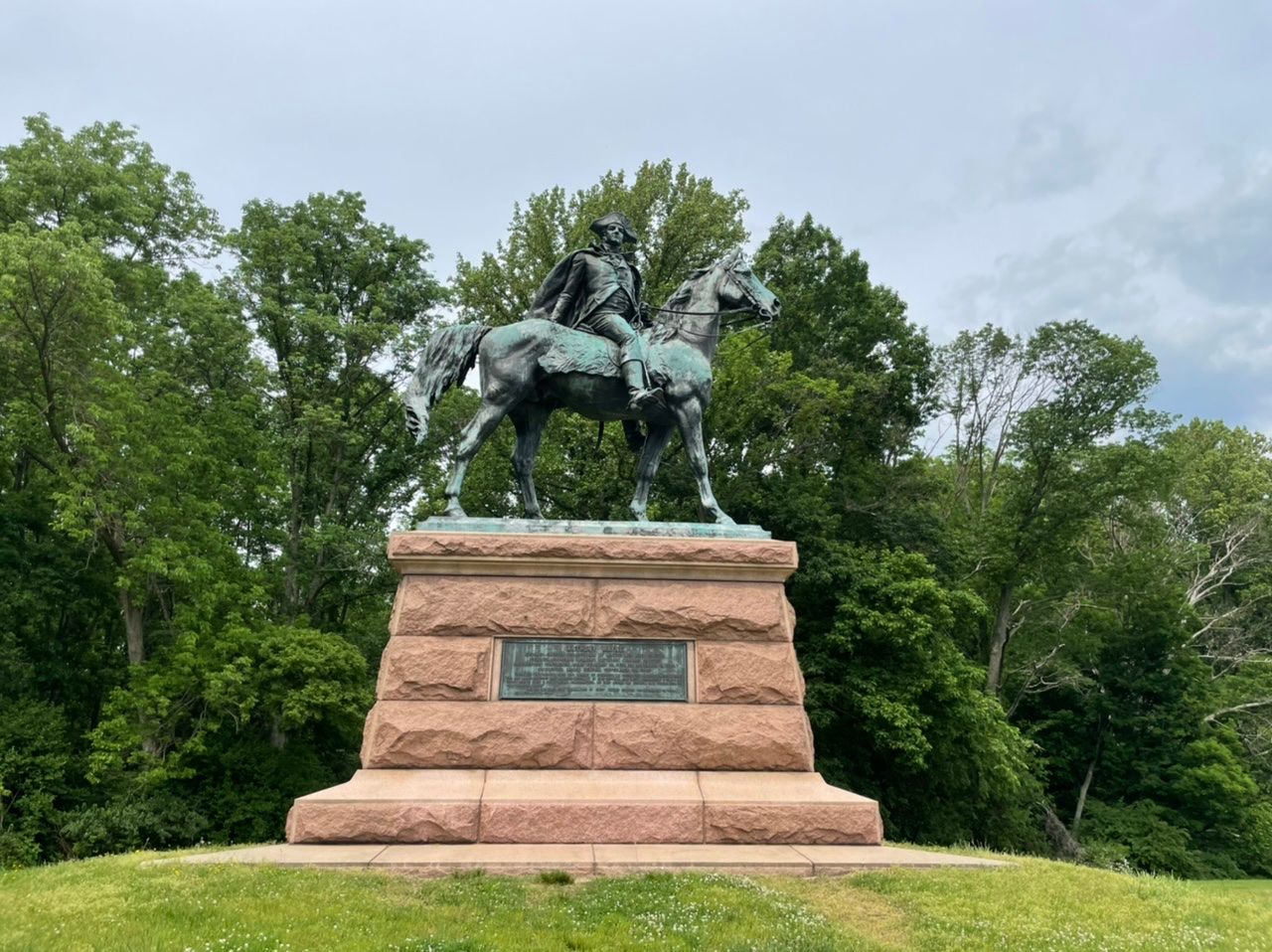 Valley Forge National Historic Park: Wayne Statue